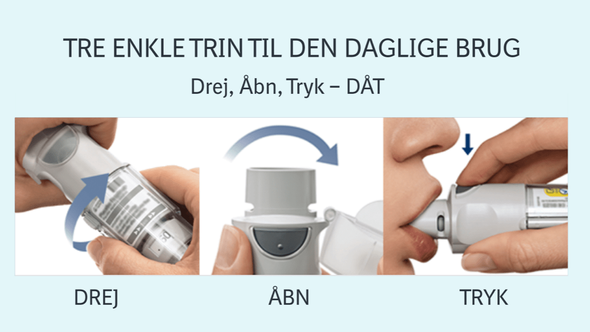KOL/astma inhalator til flergangsbrug | RESPIMAT®